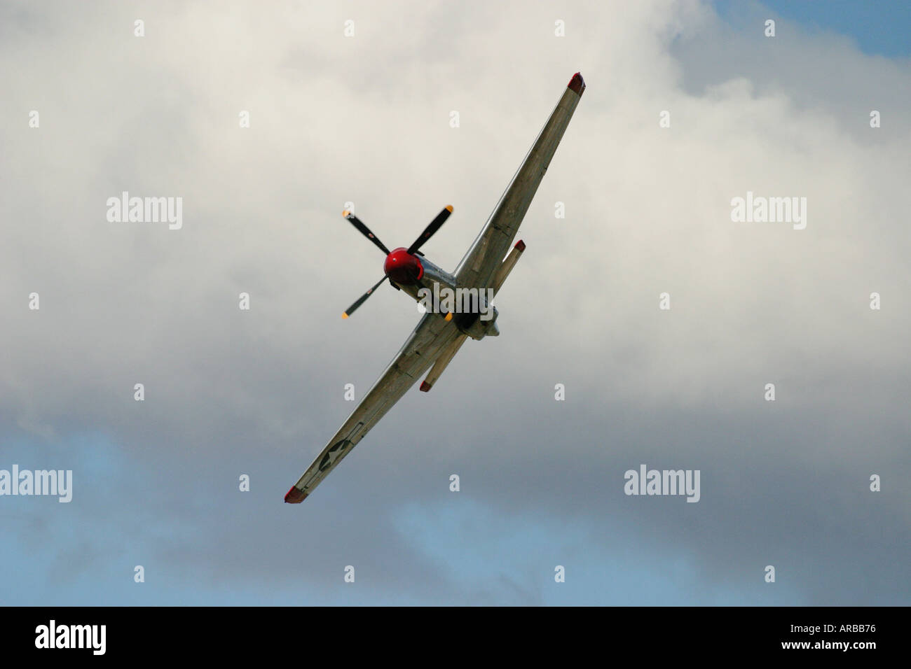 P 51 Mustang Fighter Plane Stock Photo - Alamy