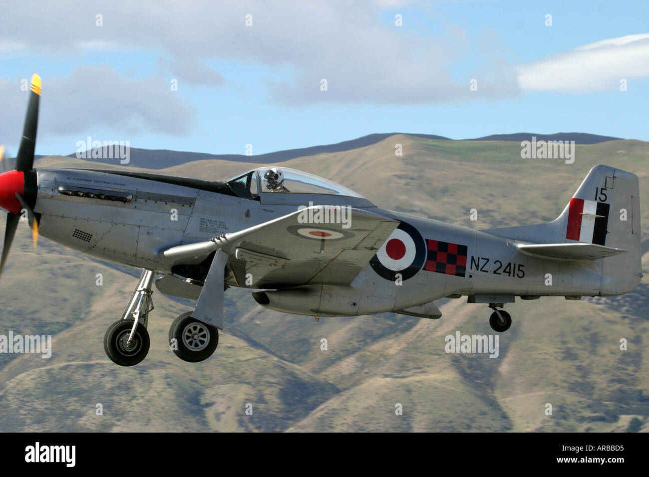 P51 Mustang Fighter Plane Stock Photo - Alamy