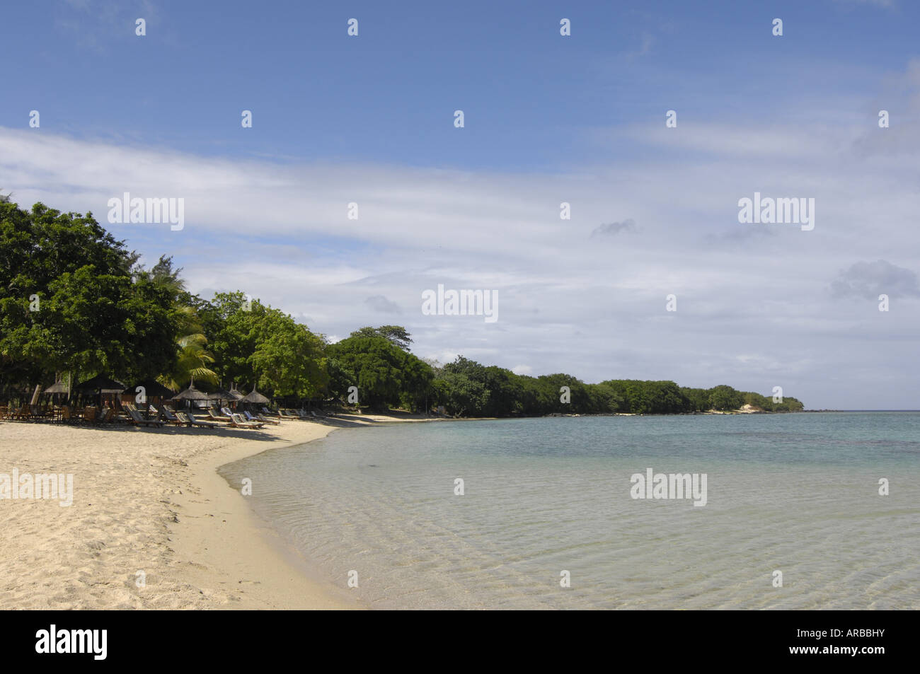 geography / travel, Mauritius, Balaclava, Turtle Bay, beach of Maritim ...
