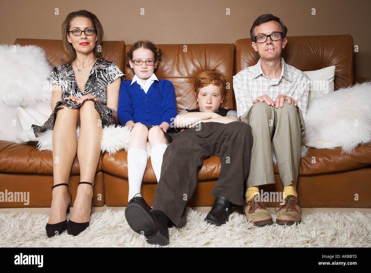 Nuclear family 50s High Resolution Stock Photography and Images - Alamy