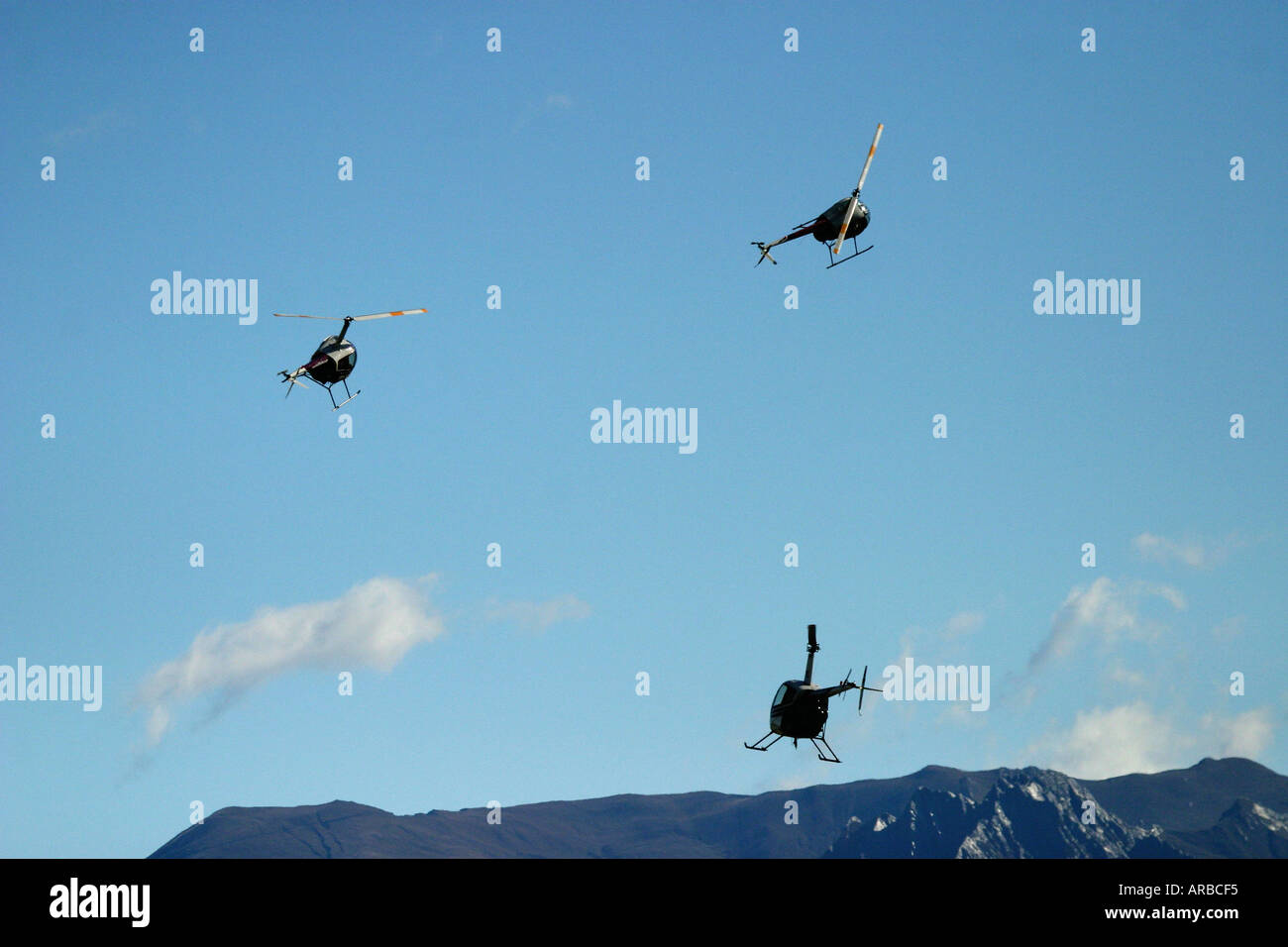 Robinson R22 Helicopters Stock Photo - Alamy