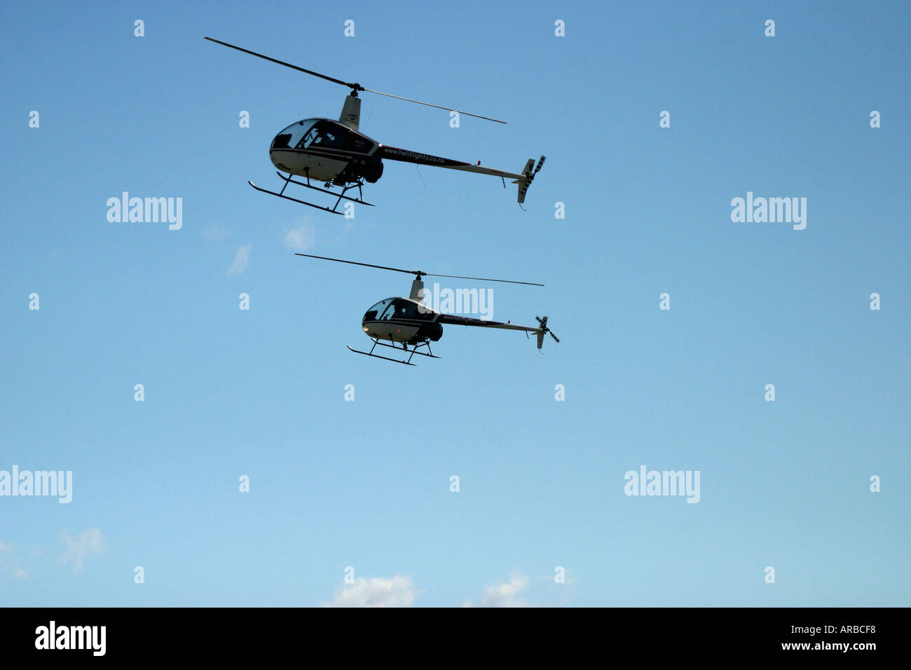 Robinson R22 Helicopters Stock Photo - Alamy