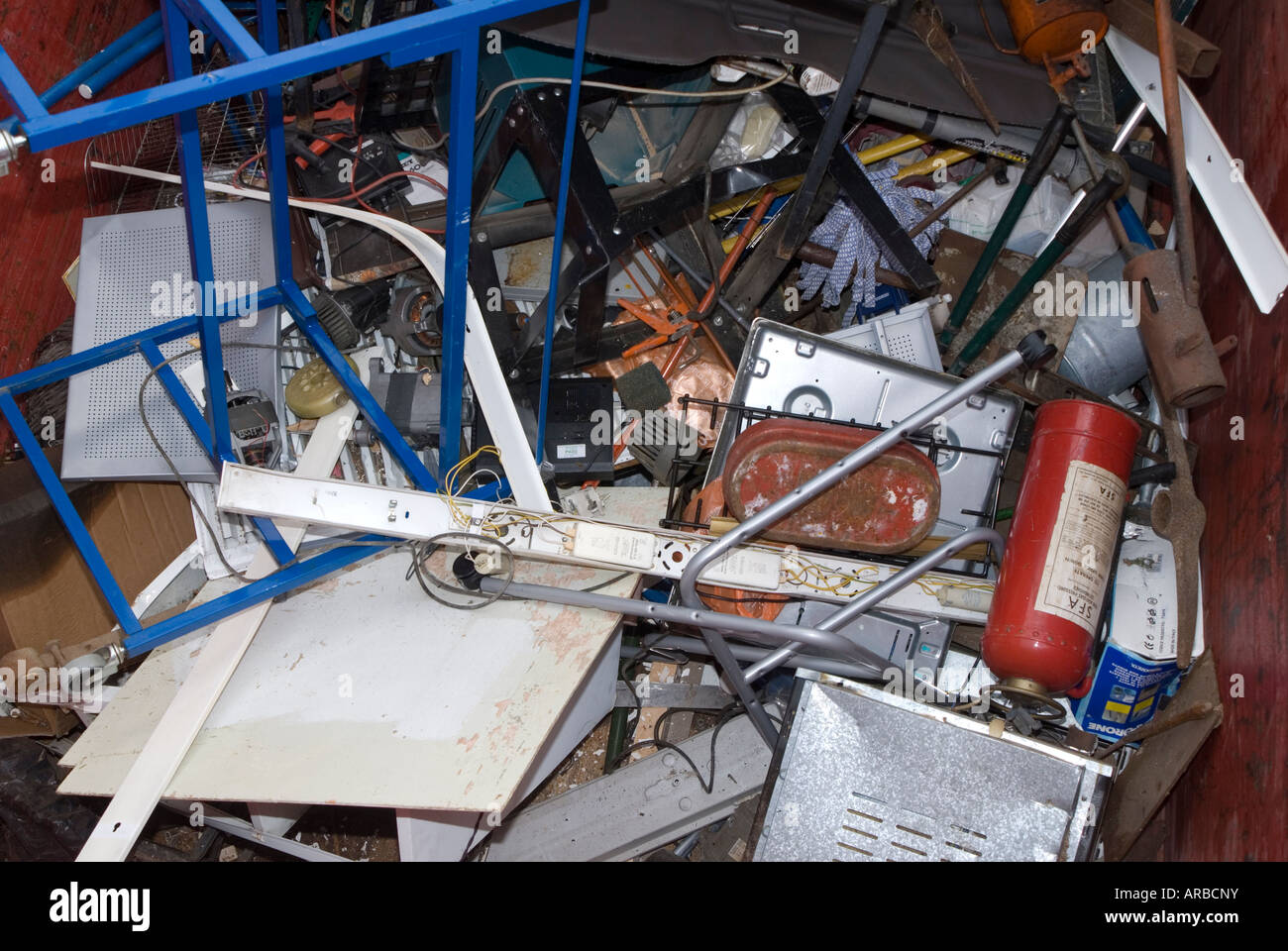Metal waste disposal industrial hi-res stock photography and images - Alamy