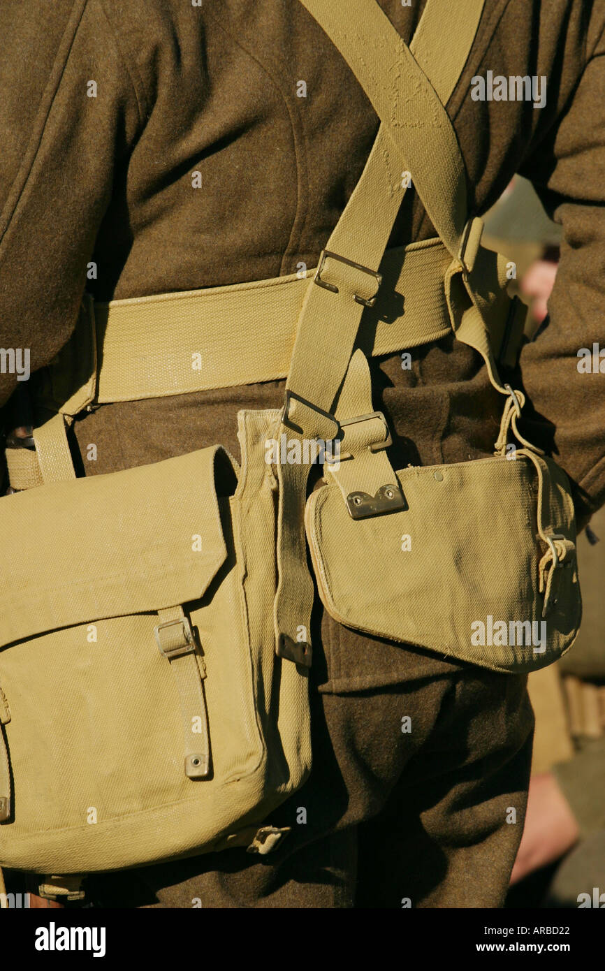 Details of Uniform World War II Soldier Stock Photo - Alamy