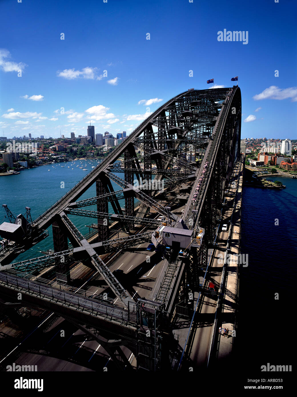 Sydney harbour bridge lookout pylon hi-res stock photography and images ...