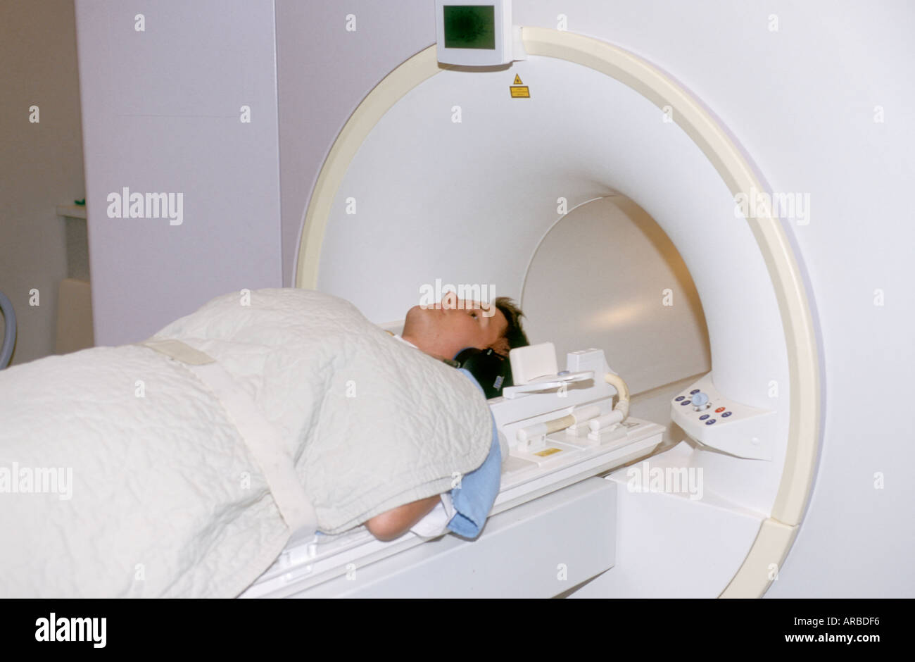 Patient Getting Cat Scan Stock Photo - Alamy