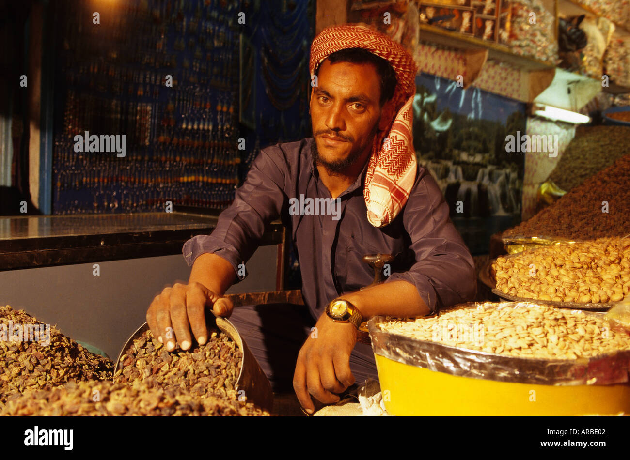 Republic yemen sana old town hi-res stock photography and images - Alamy