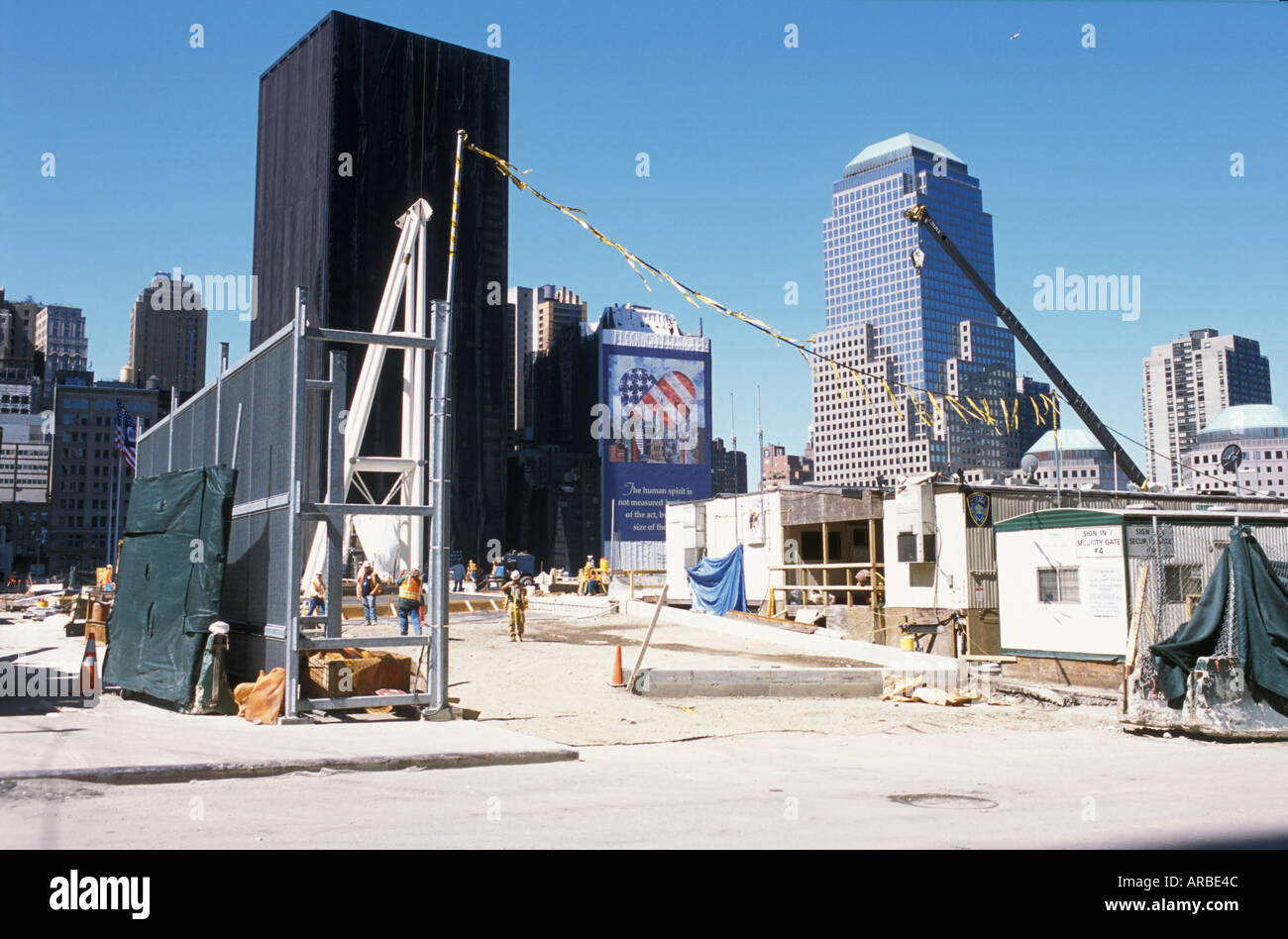 Trade center remains hi-res stock photography and images - Alamy