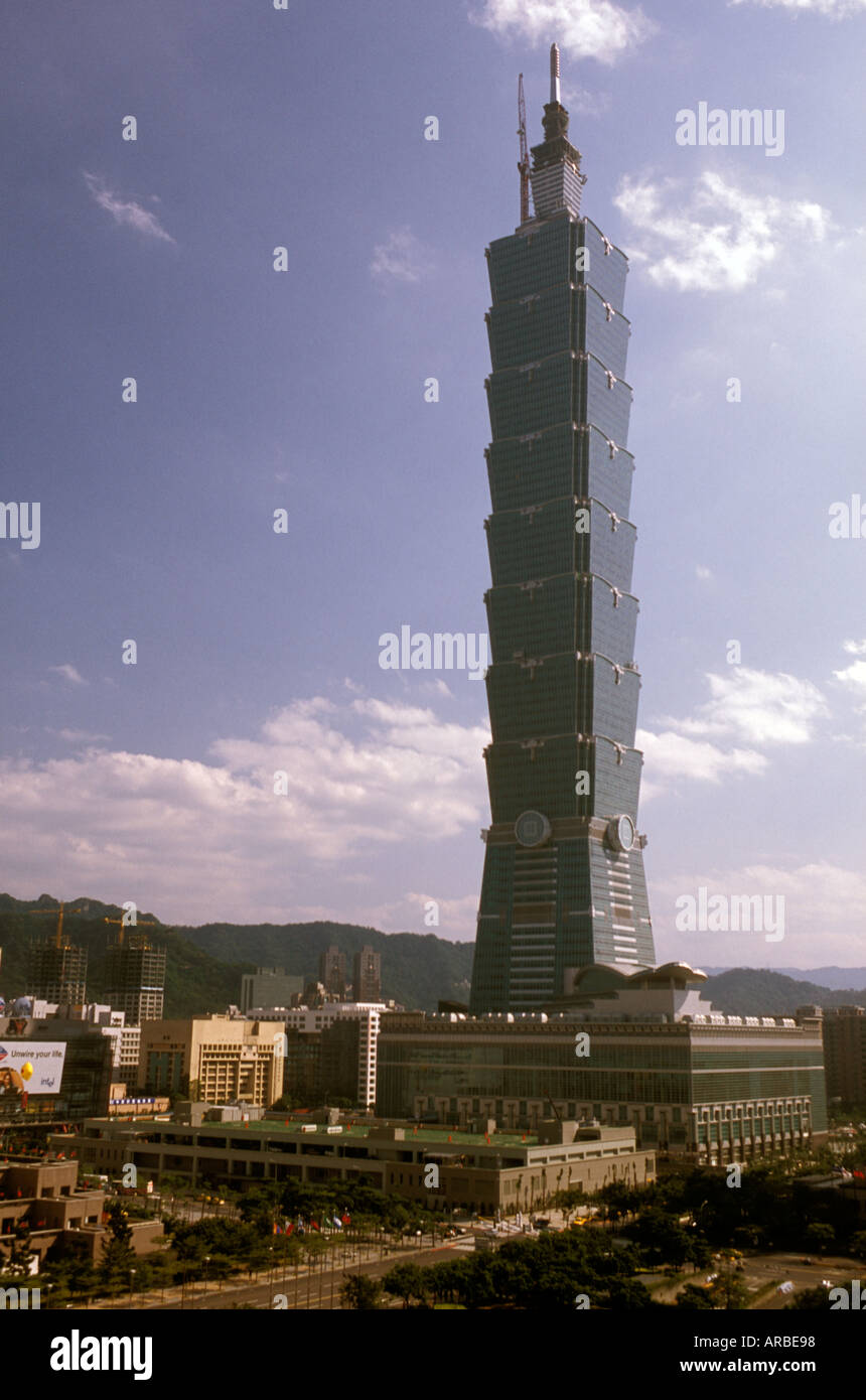 Taipei 101 Tallest Building In The World Taiwan Stock Photo - Alamy