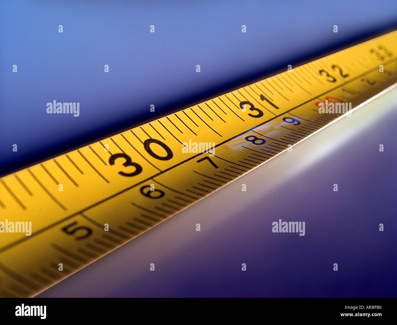 Tape measure detail concept Stock Photo - Alamy
