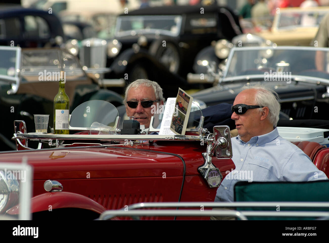 Classic cars meeting hi-res stock photography and images - Alamy