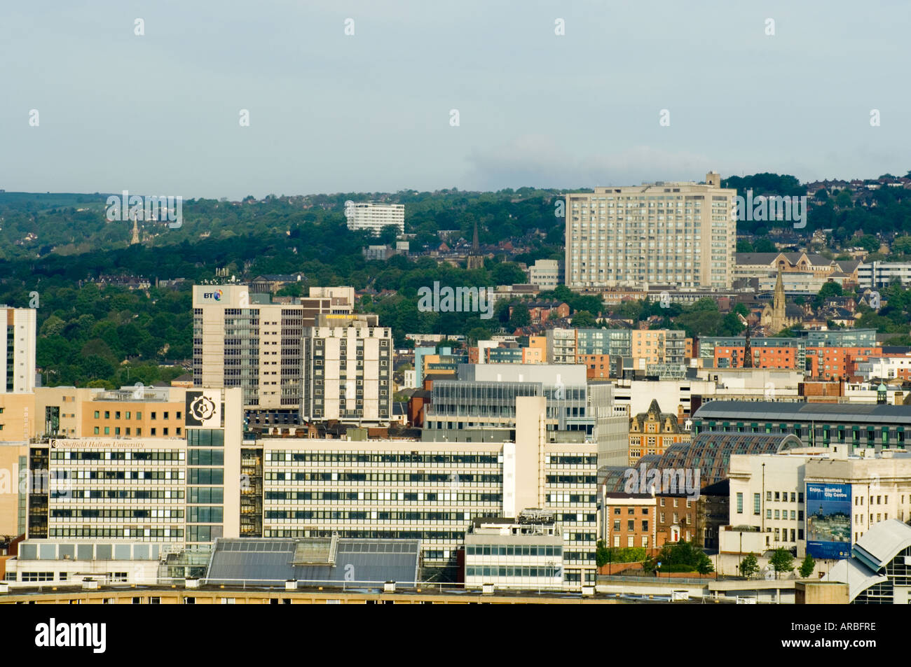Sheffield City Centre Stock Photo - Alamy