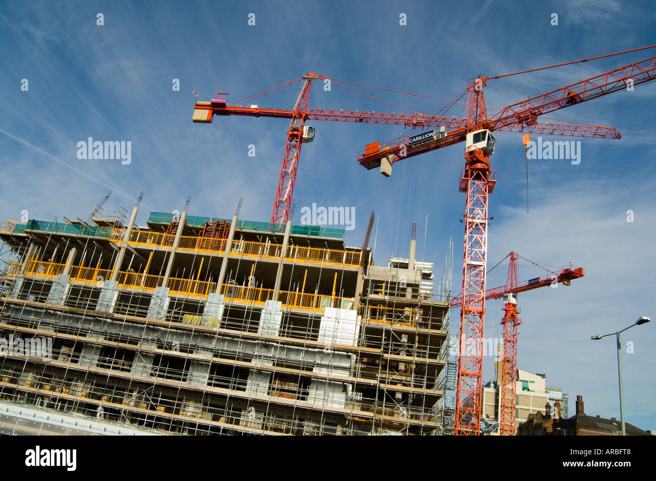 New Offices Park Square Roundabout Sheffield Stock Photo - Alamy