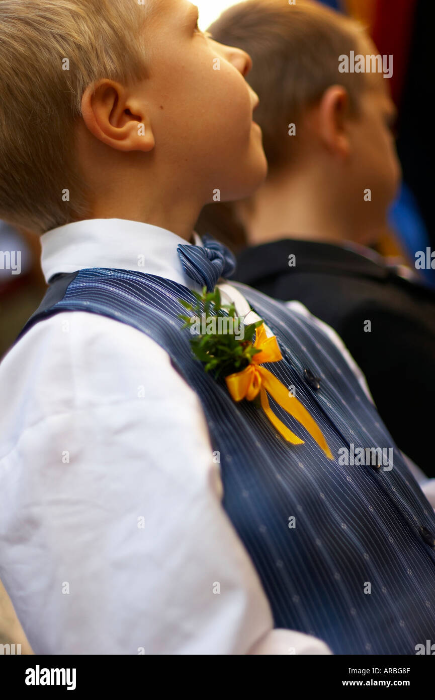 child dressed for celebration Stock Photo - Alamy