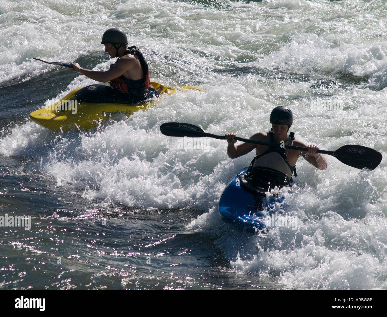 Kayakers and rough water hi-res stock photography and images - Alamy