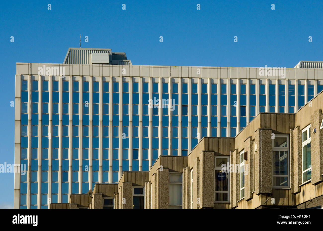 70 s Buildings Stock Photo - Alamy