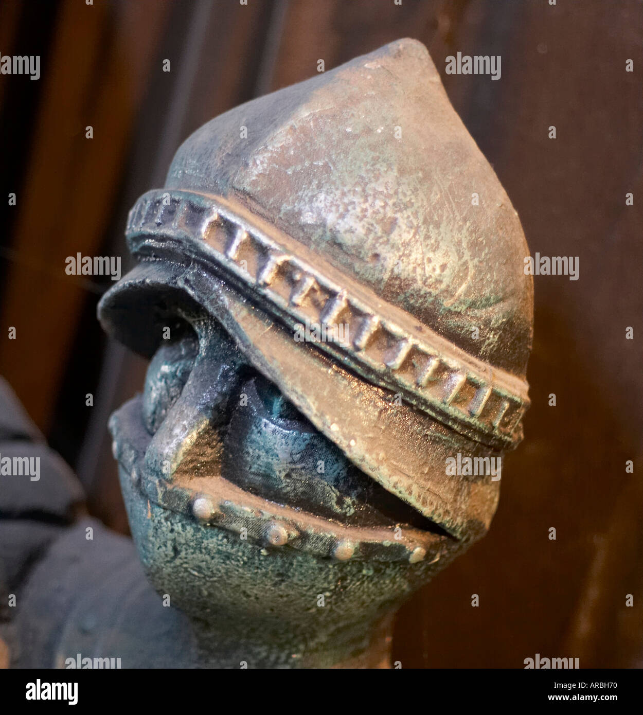 Knights armor helmets hi-res stock photography and images - Alamy