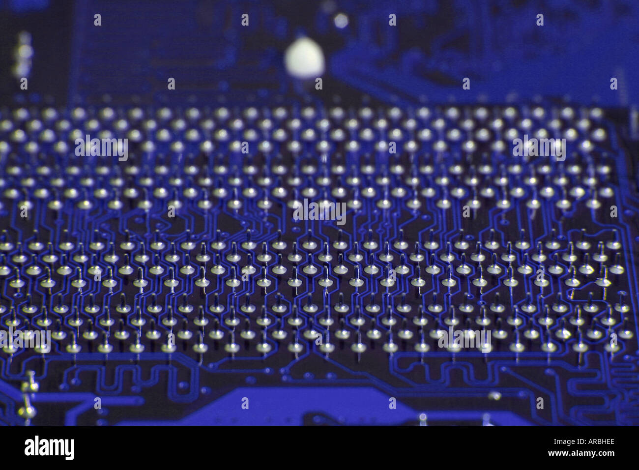 printed circuit board of a computer Stock Photo - Alamy