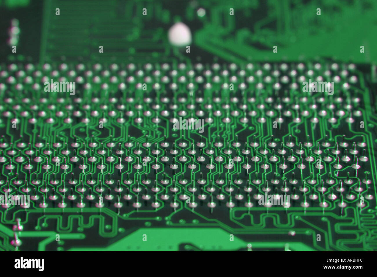 printed circuit board of a computer Stock Photo - Alamy