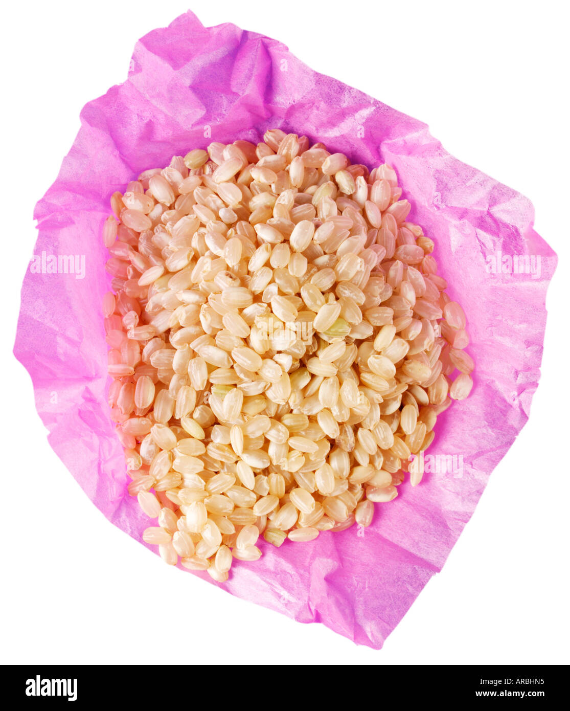 BROWN RICE CUT OUT Stock Photo - Alamy