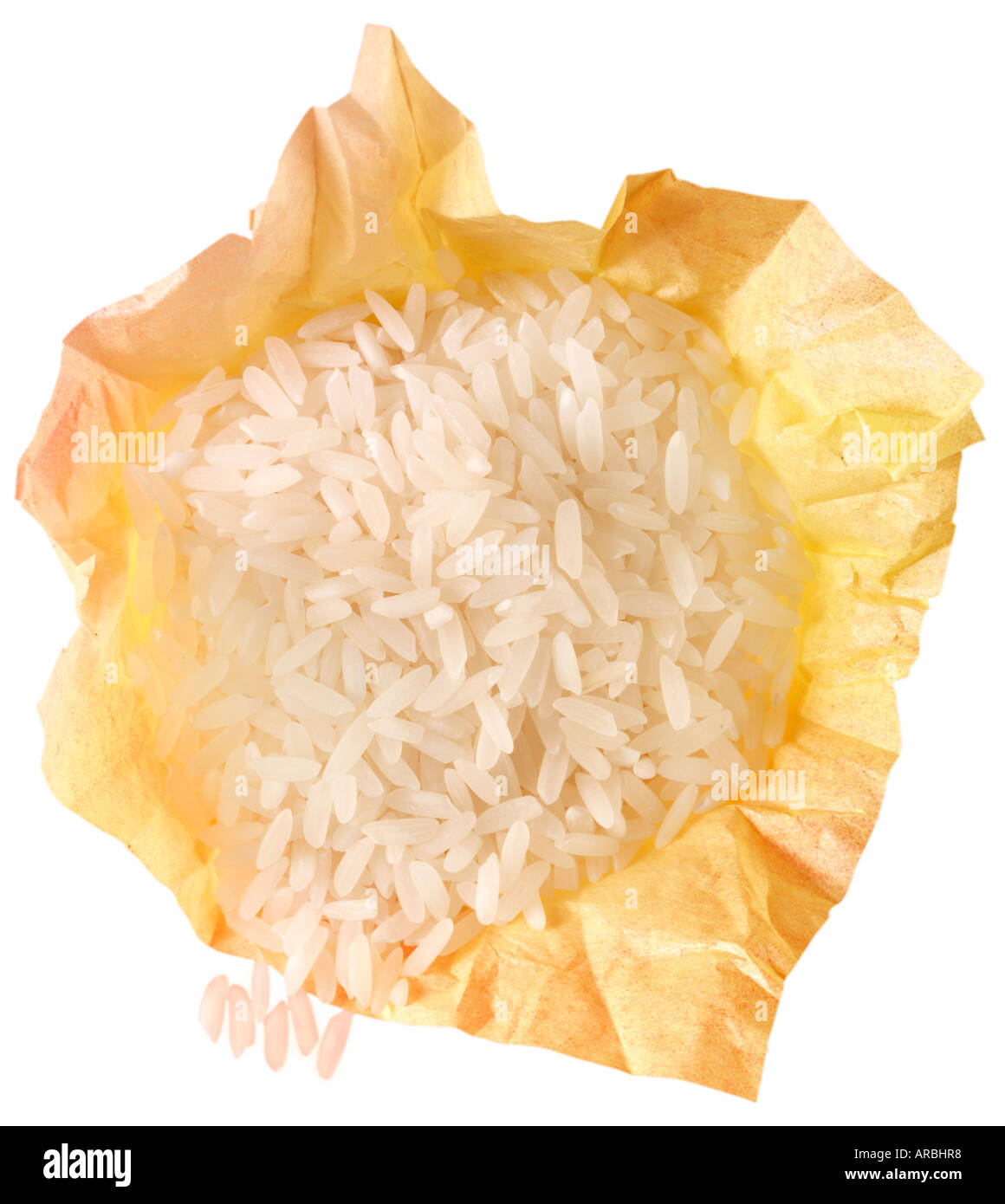 WHITE RICE CUT OUT Stock Photo - Alamy