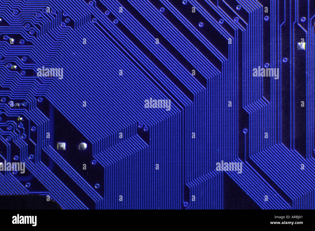 printed circuit board of a computer Stock Photo - Alamy