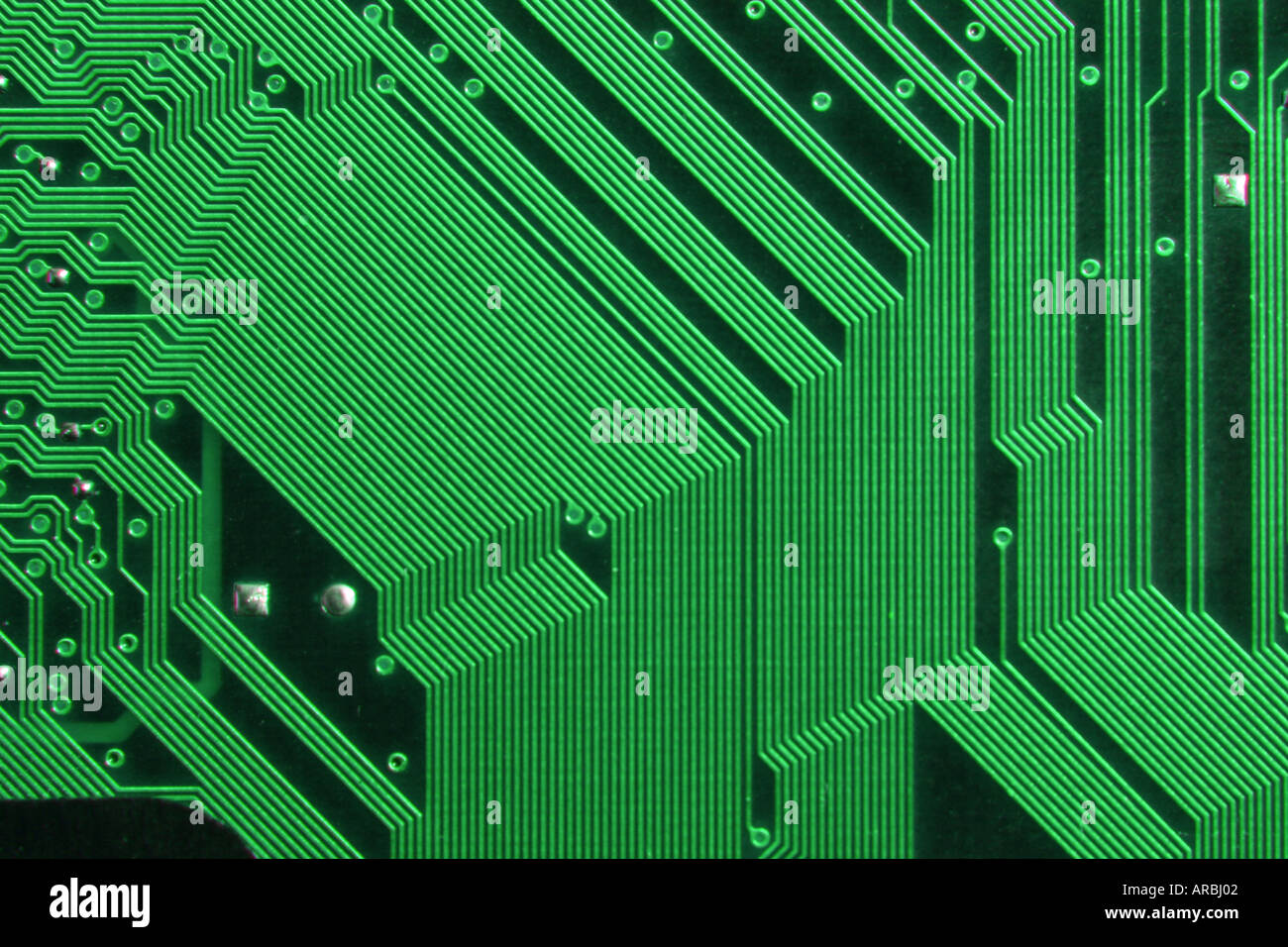printed circuit board of a computer Stock Photo - Alamy