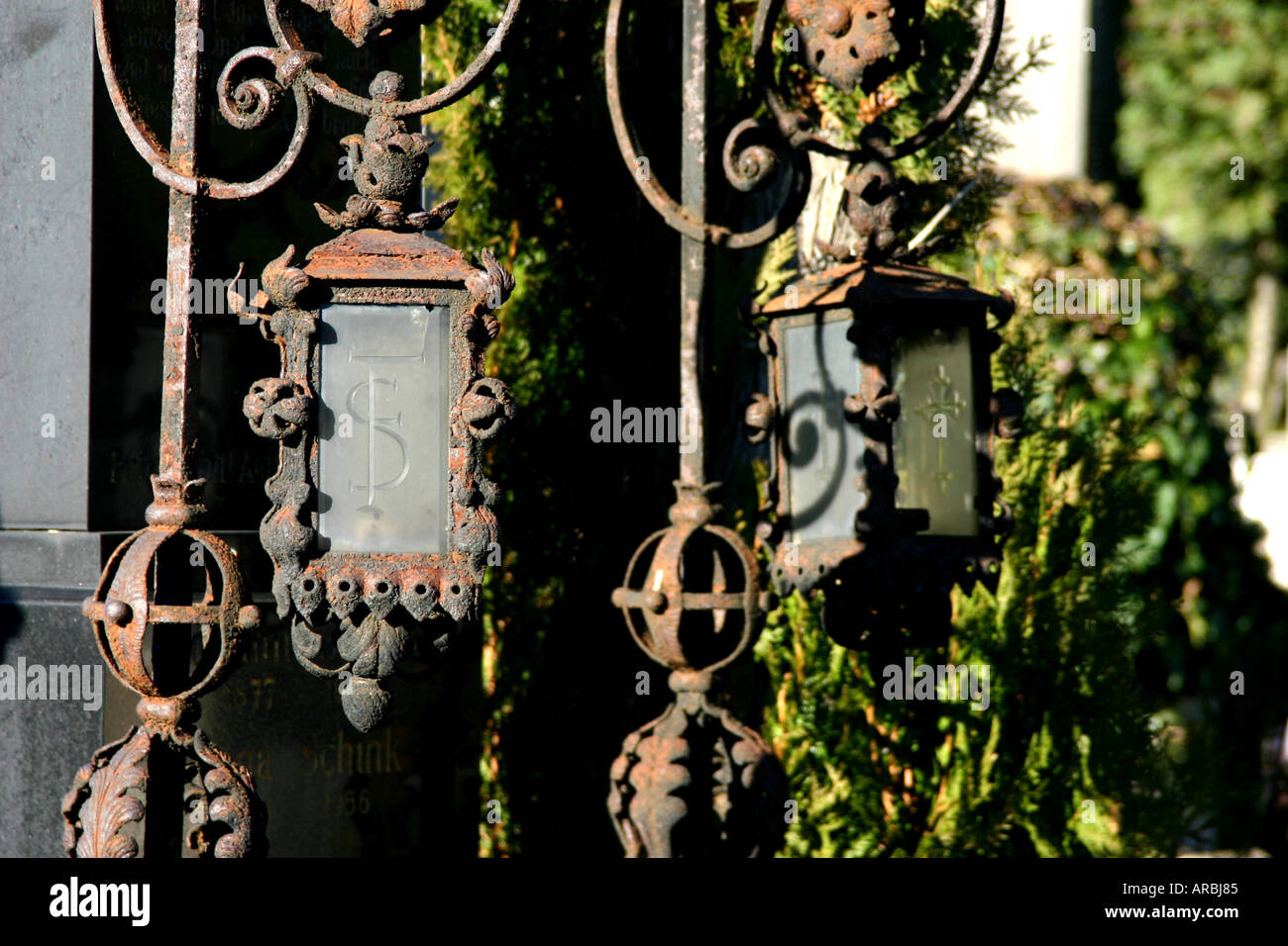 Rusty lanterns hi-res stock photography and images - Alamy