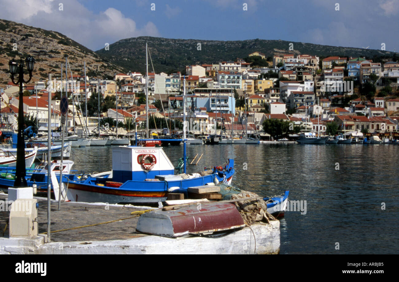 PYTHAGORIO SAMOS GREEK ISLAND EUROPE Stock Photo - Alamy