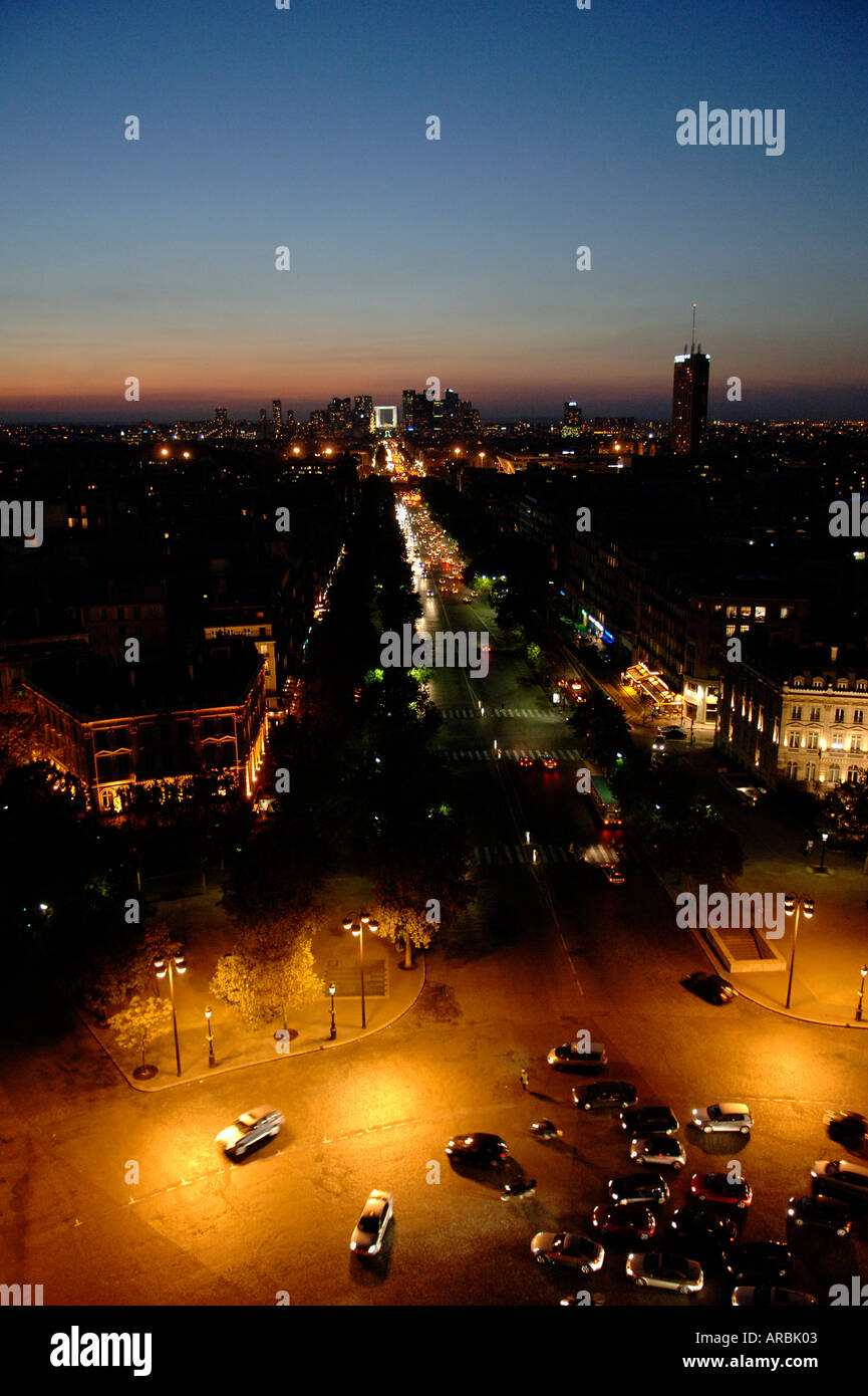 Aerial paris roundabout hi-res stock photography and images - Alamy