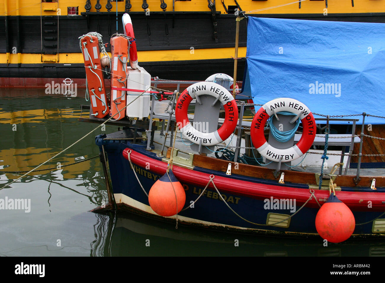 Old whitby lifeboat hi-res stock photography and images - Alamy