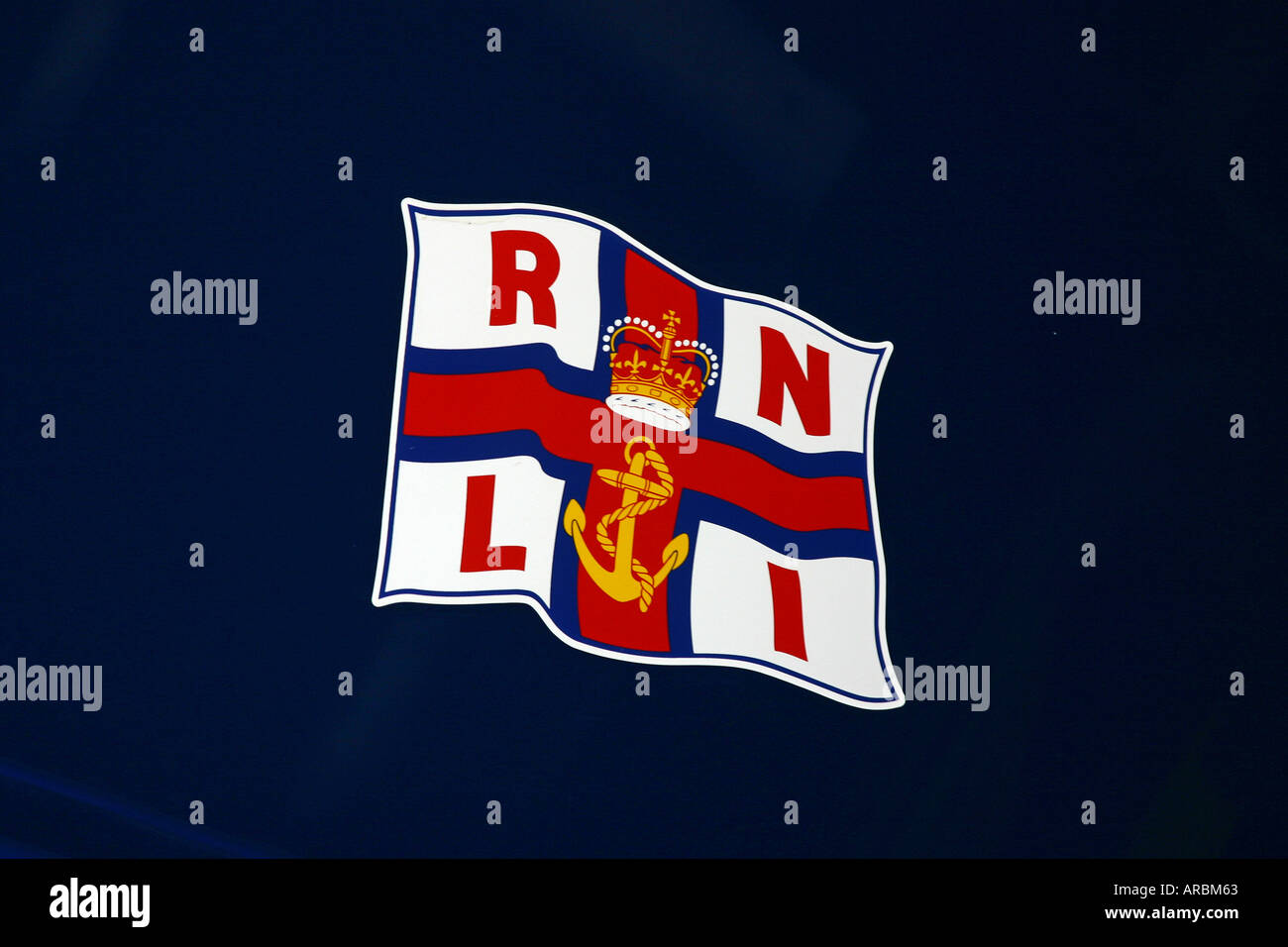 Rnli lifeboat flag hi-res stock photography and images - Alamy