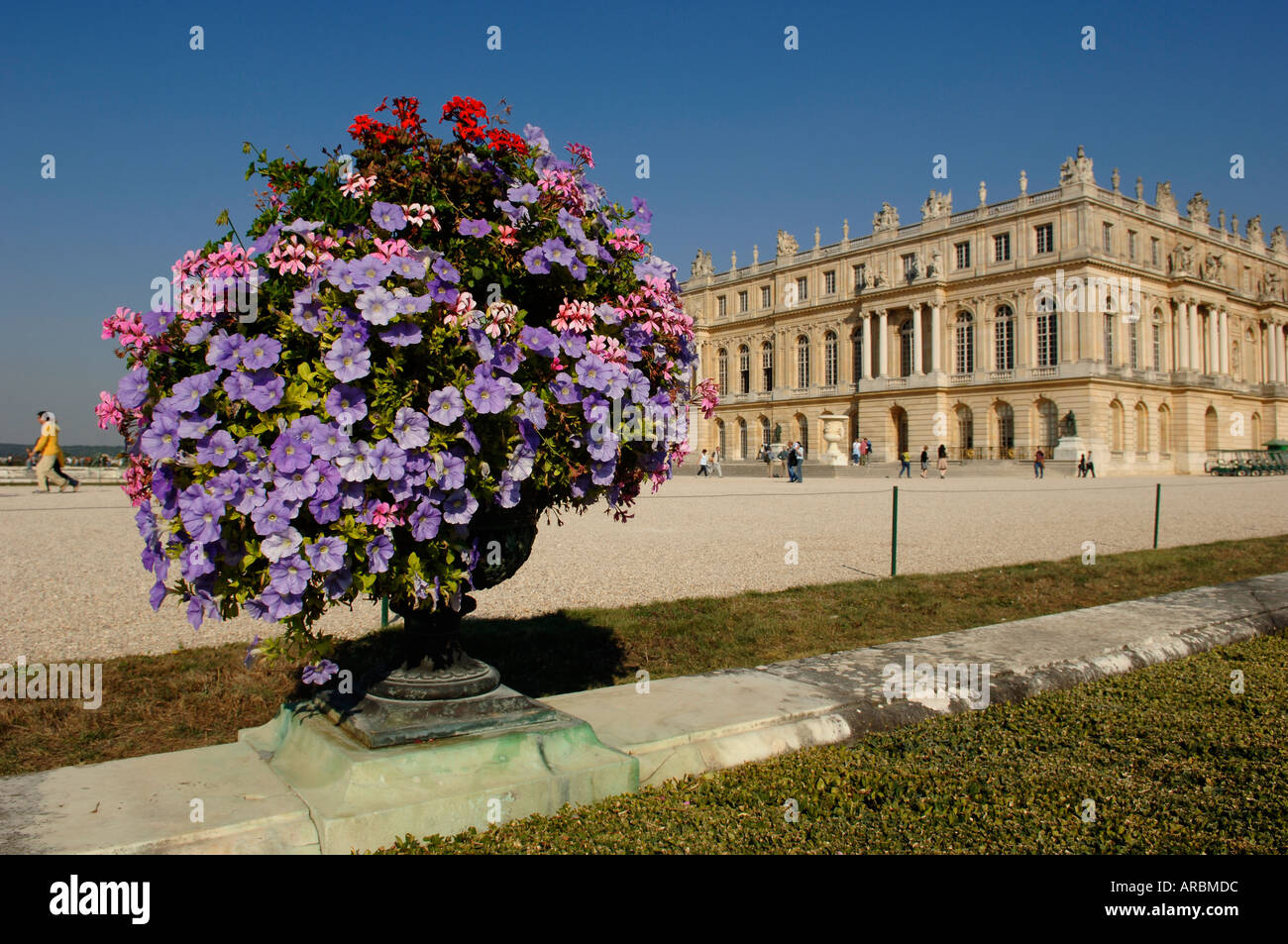 Chateau de Versailles exterior Paris France Europe Stock Photo - Alamy