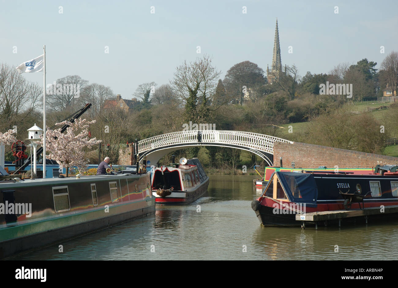 Braunston Marina, Northamptonshire, England, UK Stock Photo - Alamy