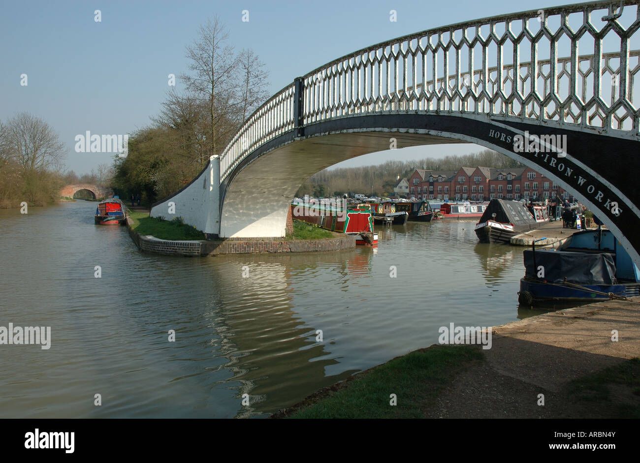 Braunston marina narrowboat canal hi-res stock photography and images ...