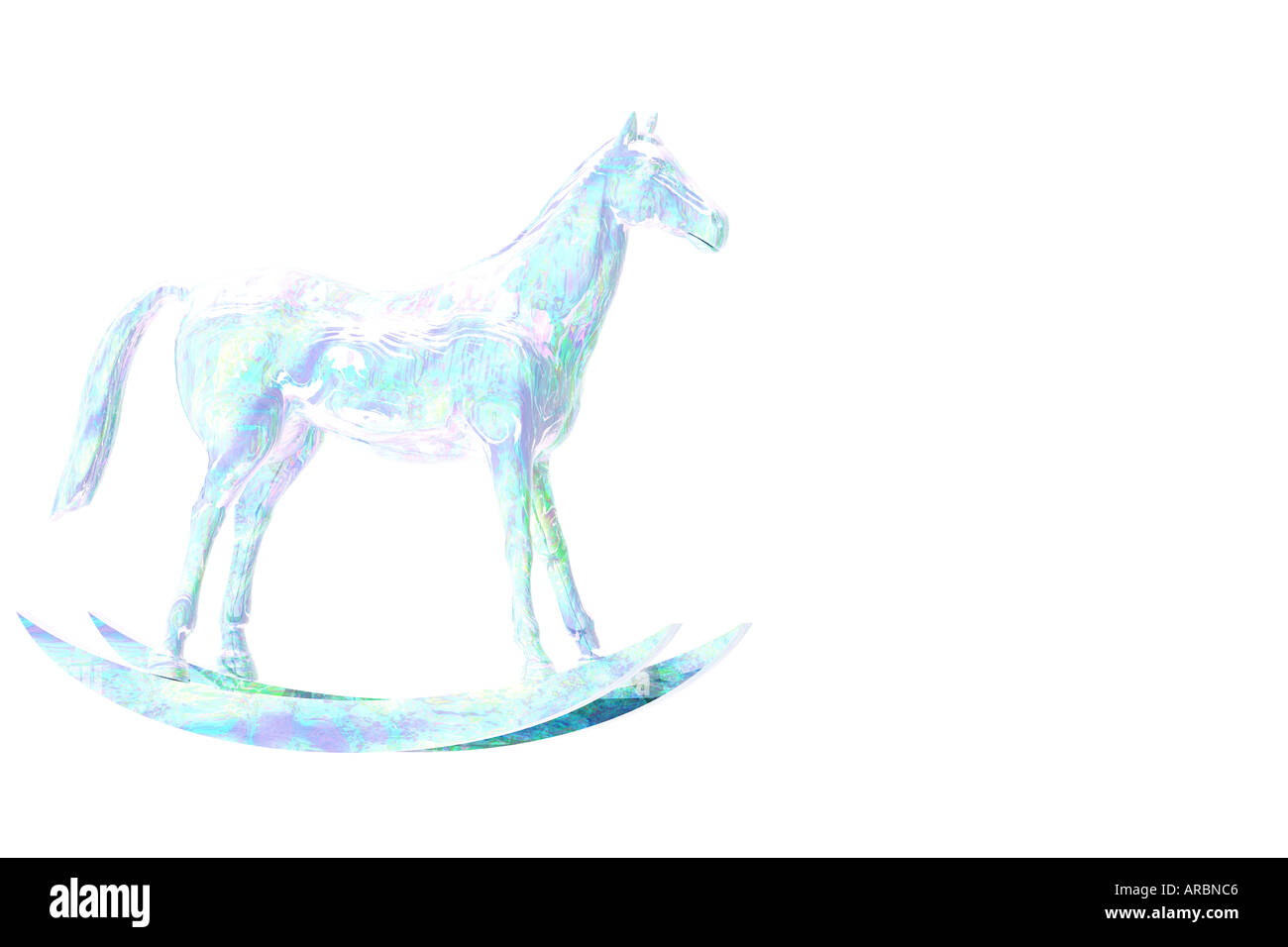 Old fashioned rocking horse hi-res stock photography and images - Alamy