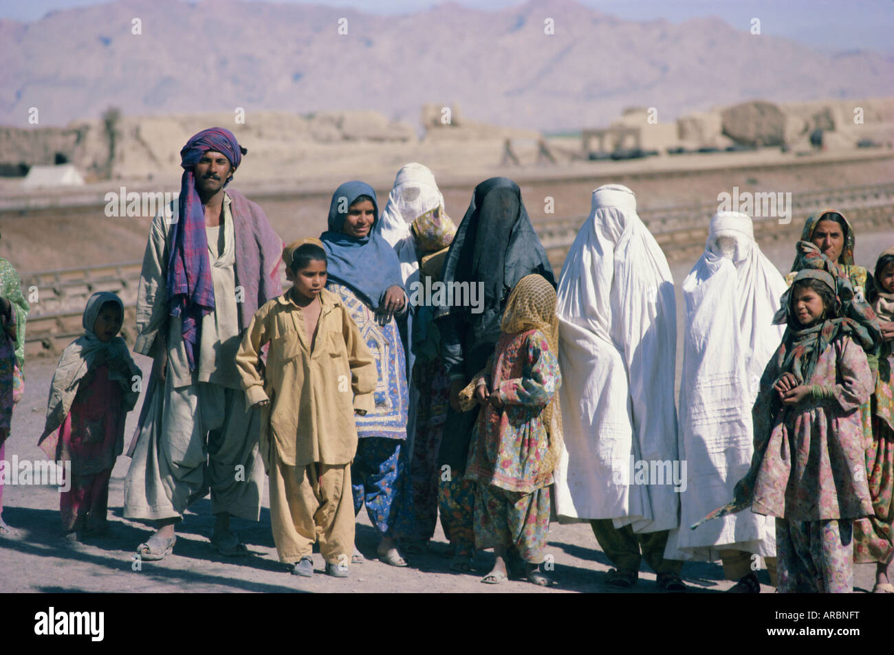 Group of women and children hi-res stock photography and images - Alamy