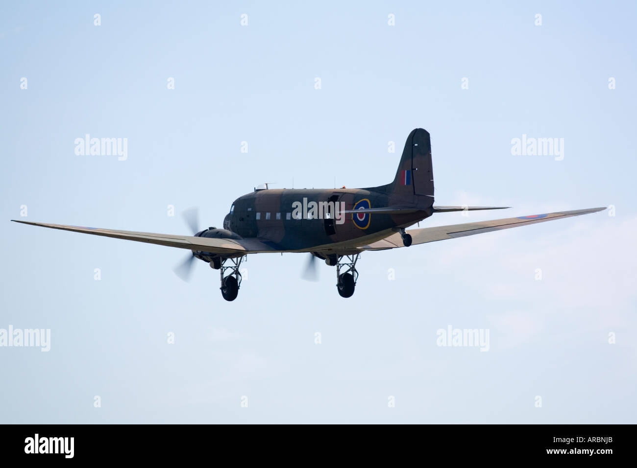 267 Pegasus Squadron livery RAF Dakota transport plane of Battle of ...