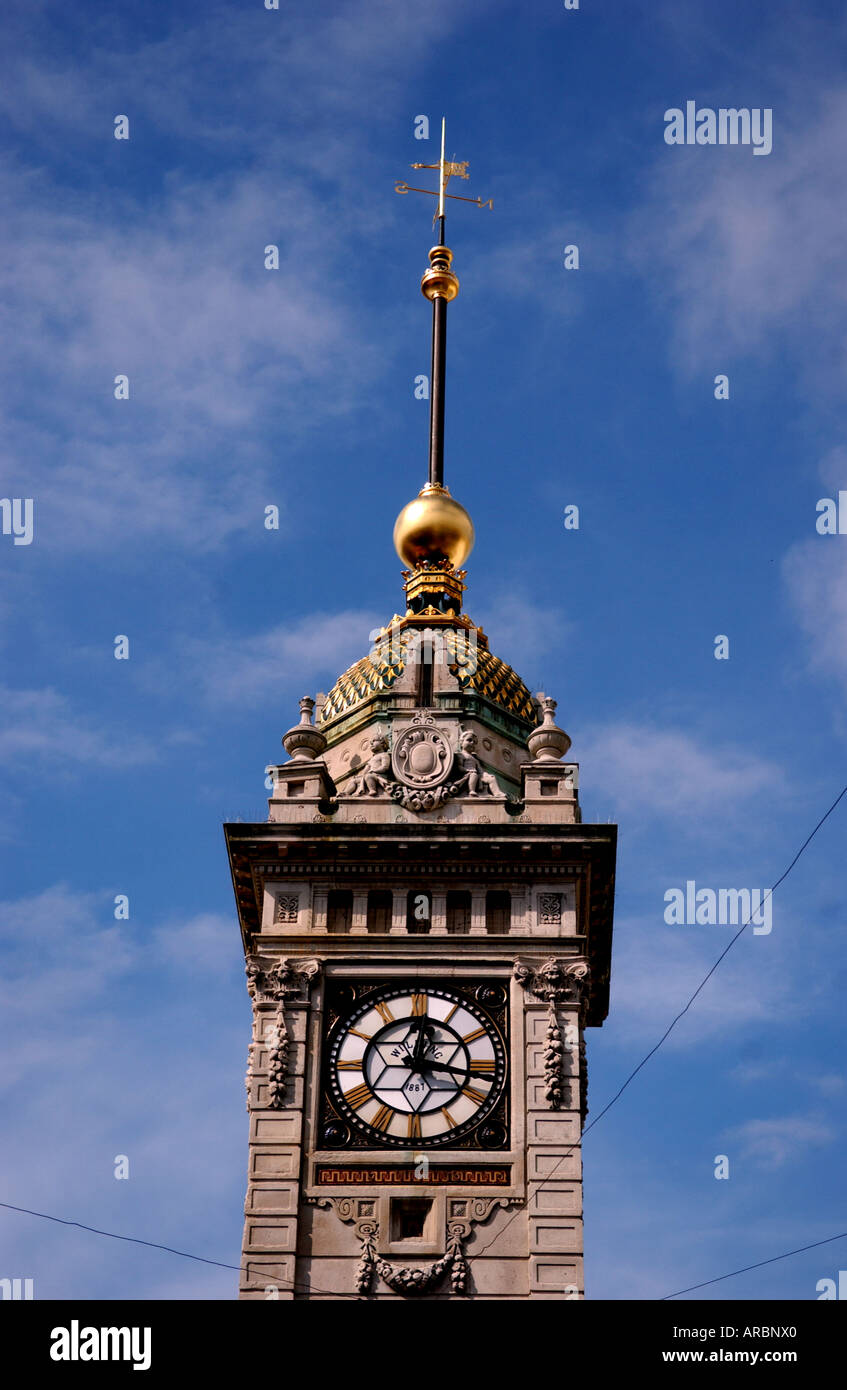 The Clock Tower in Brighton city centre UK Stock Photo - Alamy
