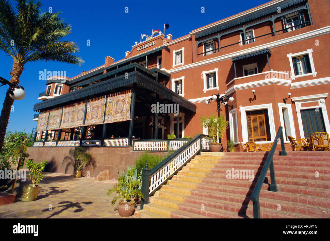 Old Cataract Hotel Aswan Egypt High Resolution Stock Photography and ...