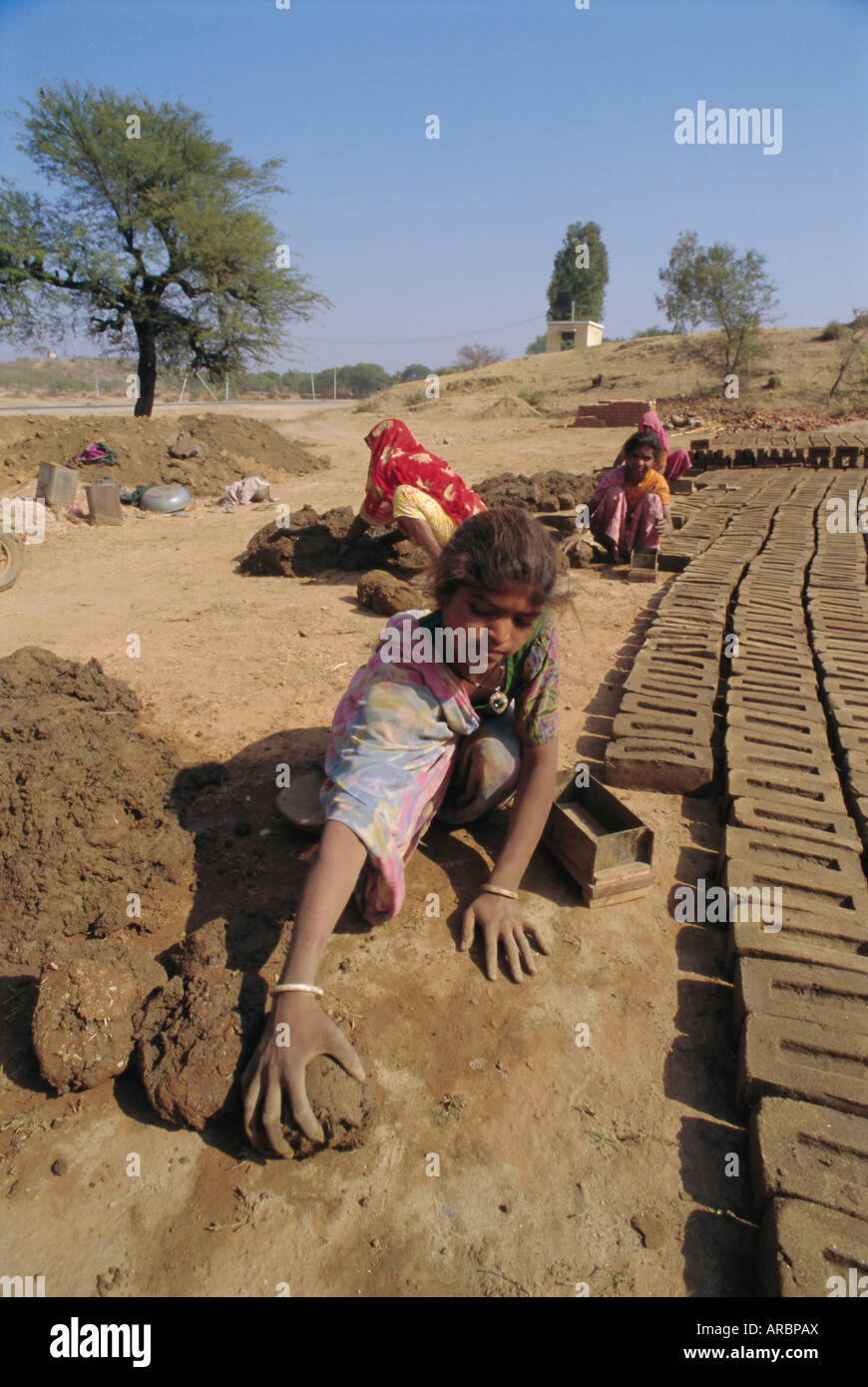 Traditional brick production hi-res stock photography and images - Alamy