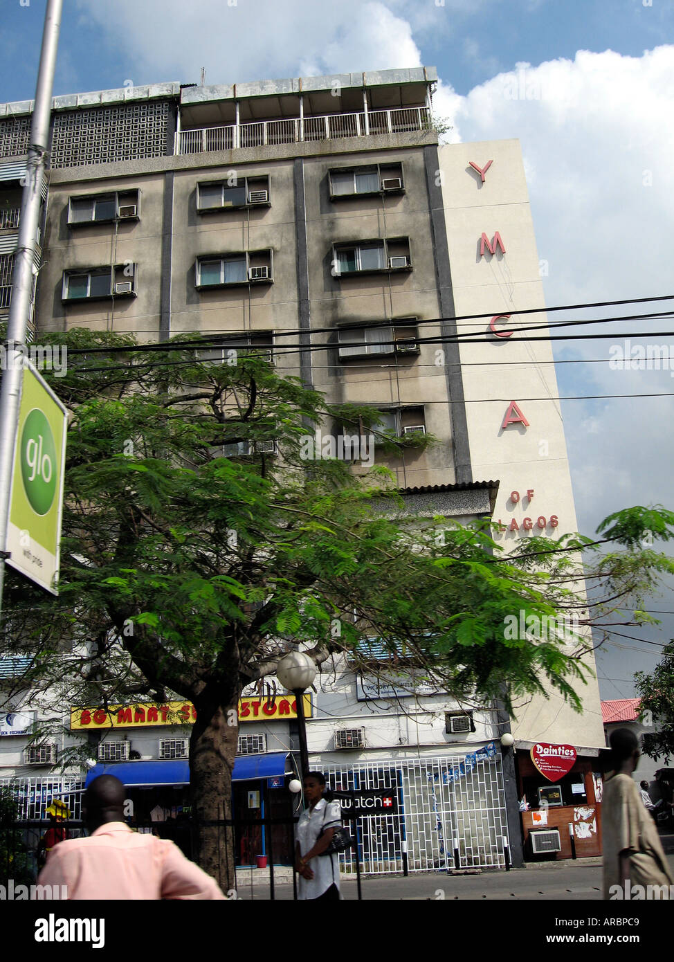 YMCA building in Lagos, Nigeria Stock Photo - Alamy