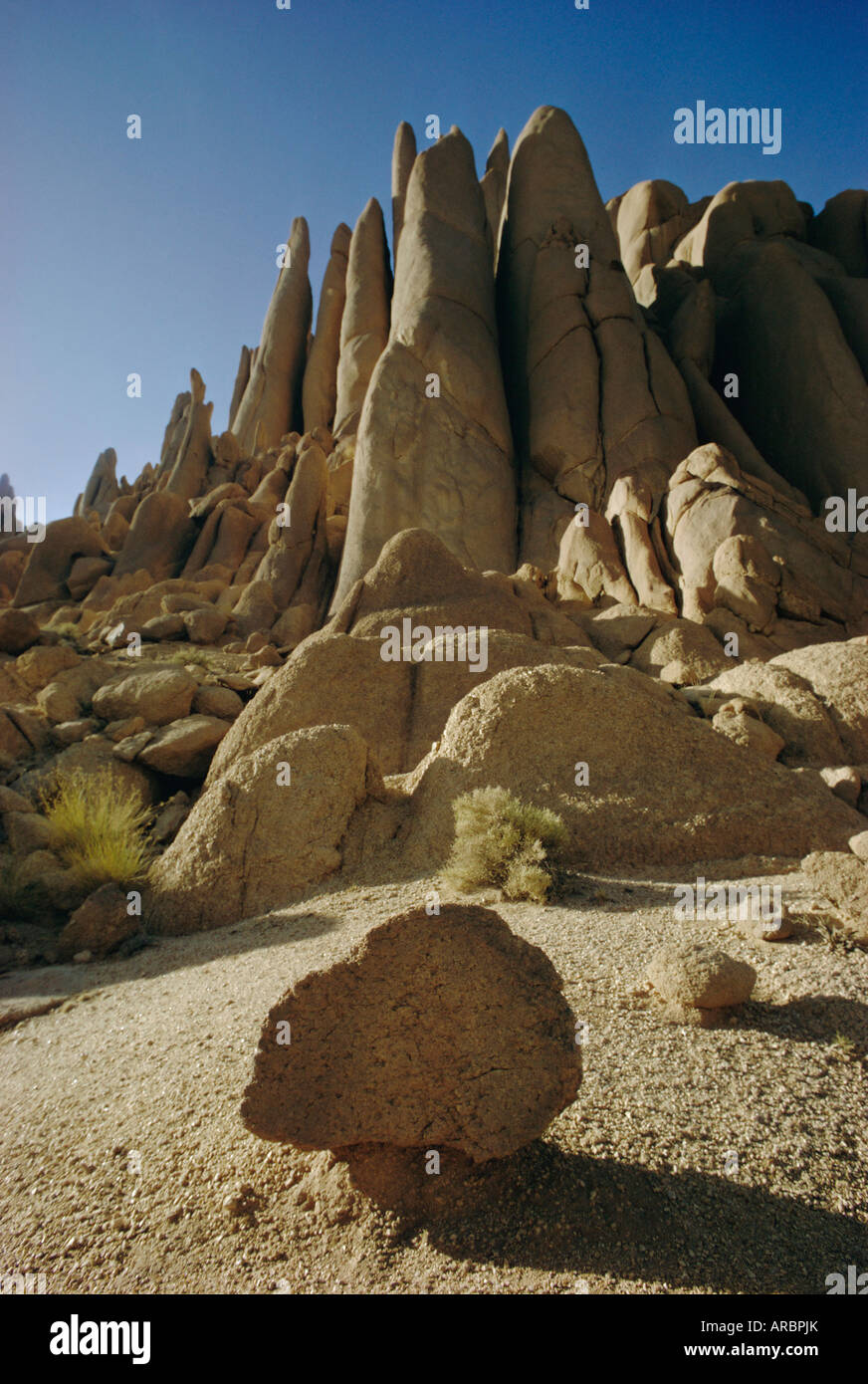 Rock formations, Hoggar mountains, Algeria, North Africa, Africa Stock ...