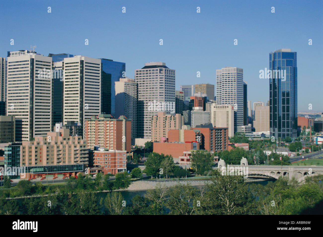 Calgary central business district hi-res stock photography and images ...