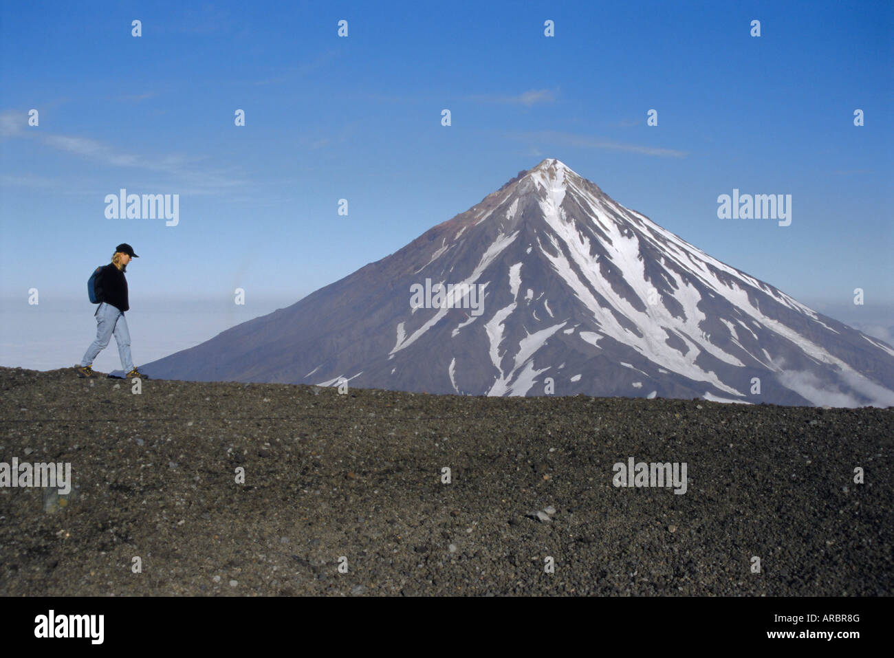 Conical andesite hi-res stock photography and images - Alamy