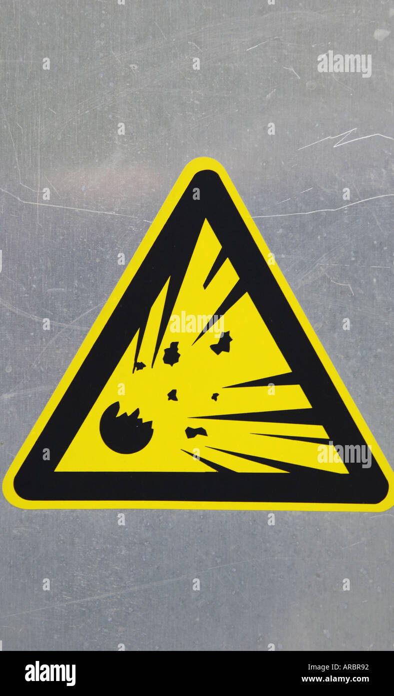 Explosion pictogram hi-res stock photography and images - Alamy