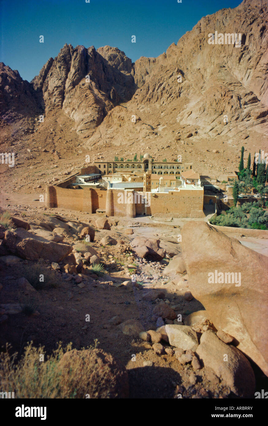 View saint catherines monastery sinai hi-res stock photography and ...
