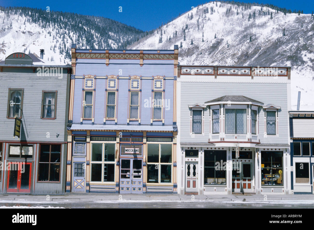 Old mining town san juan mountains hi-res stock photography and images ...