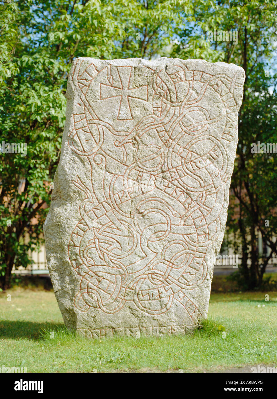 Rune stone outside hi-res stock photography and images - Alamy