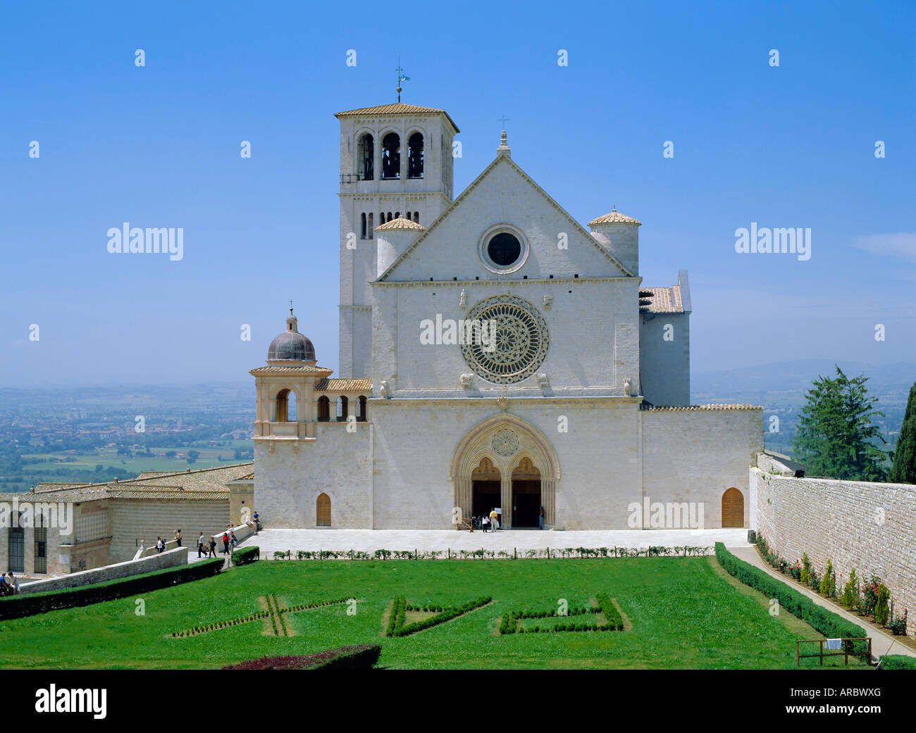 The Upper Church (1182-1226), Basilica of Saint Francis, Assisi, Umbria ...
